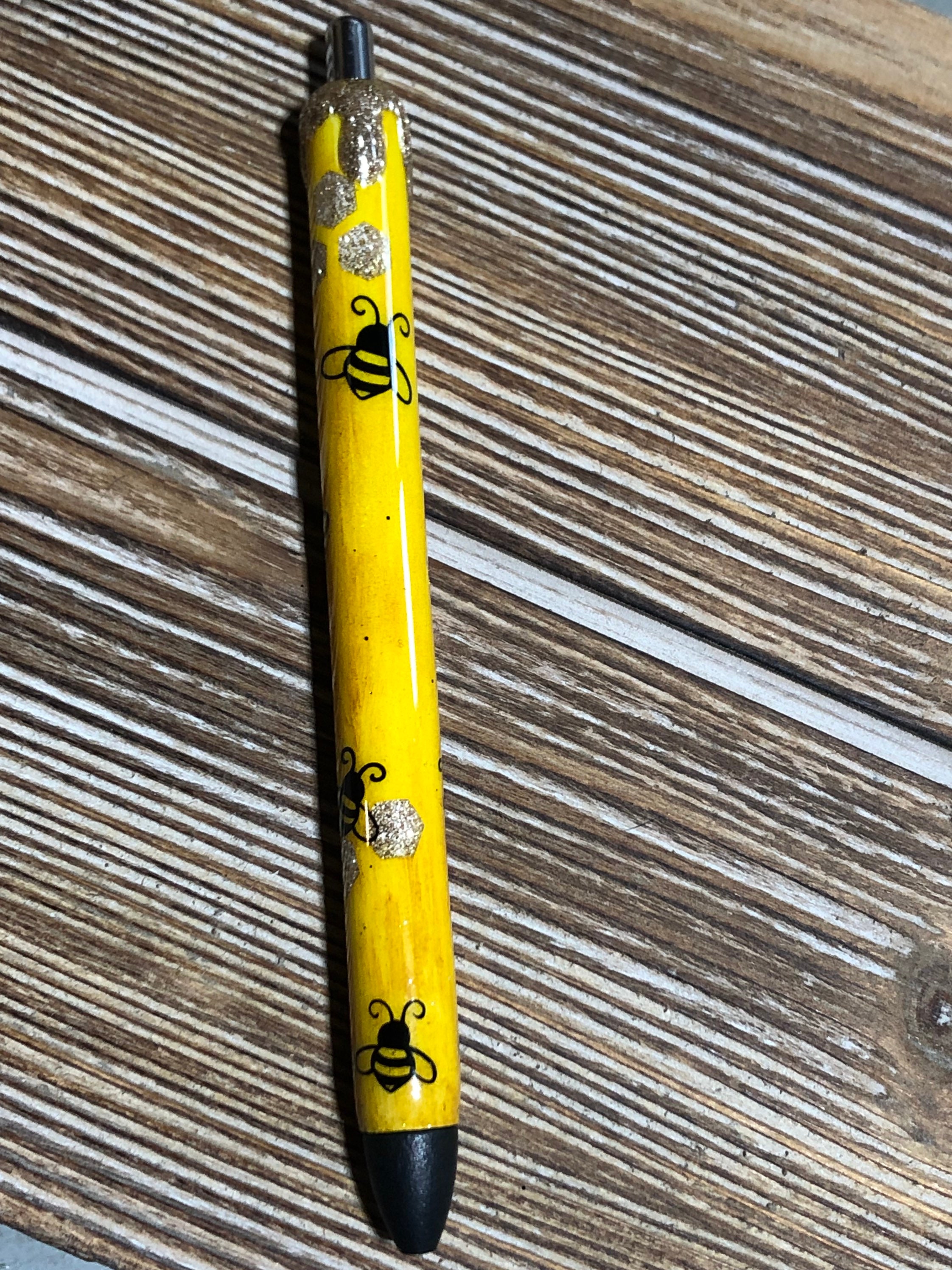 Honey-drip Bee Pen - Etsy