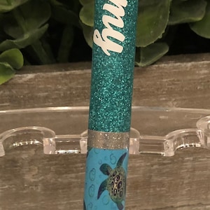 Sea Turtle Refillable Gel Pen - Etsy