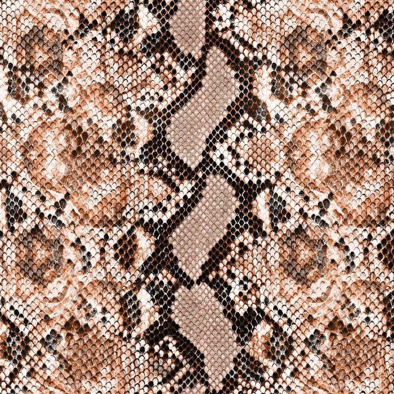 Luxurious Snake Skin Fabric by the Yard for Upholstery & Home Decor, 56 ...