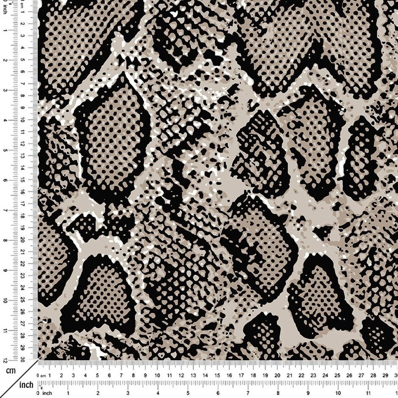 Luxurious Snake Skin Fabric by the Yard for Upholstery & Home Decor, 56 ...