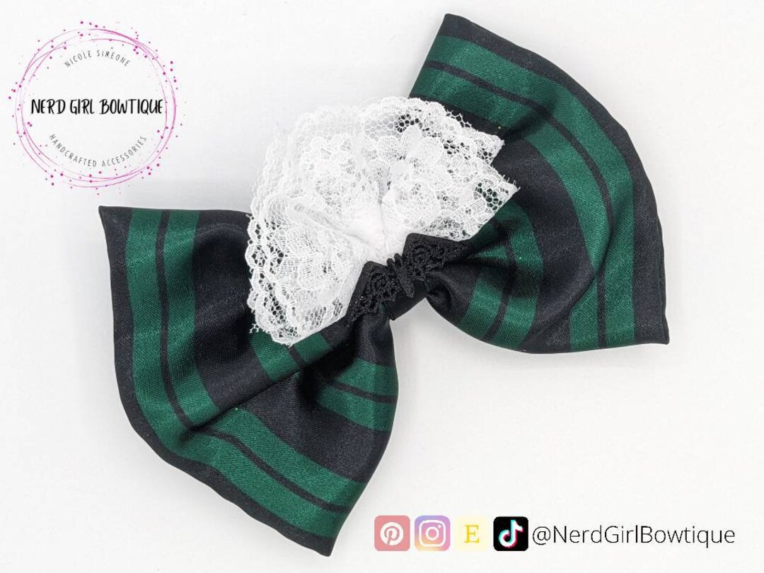Haunted Mansion Maid Inspired Hair Bow for Disney Bounding, Cosplay ...