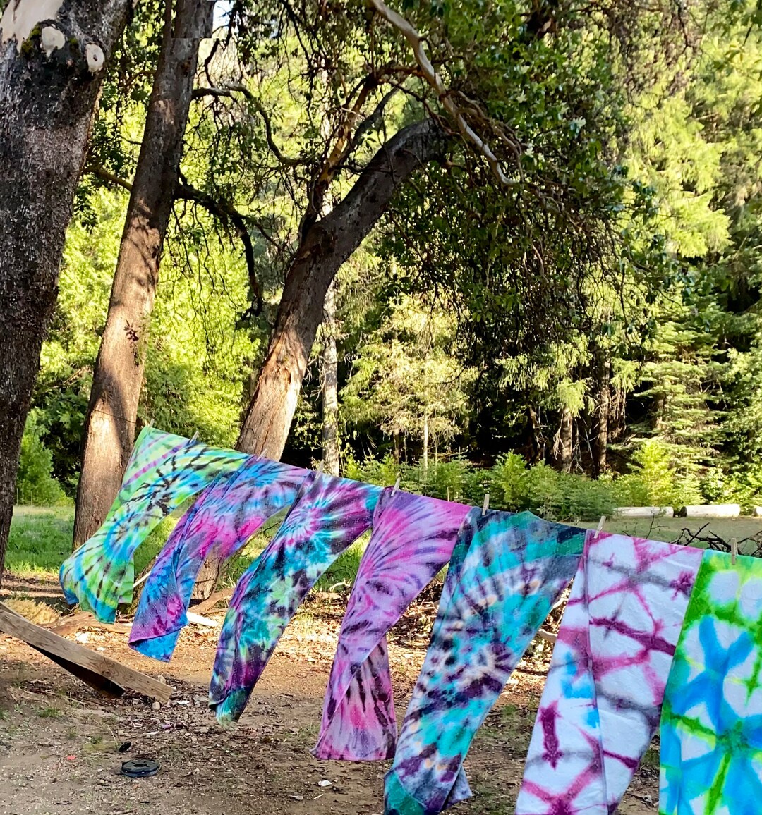 Tye Dye Towels - Etsy