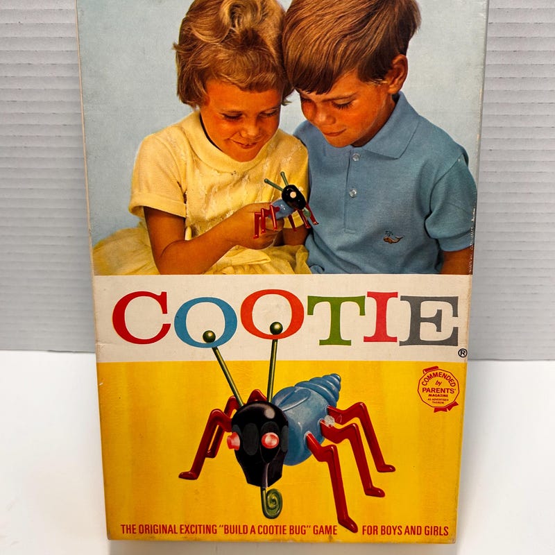 Vintage Cootie Game - Etsy