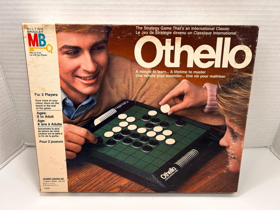1986 Milton Bradley Othello - Etsy