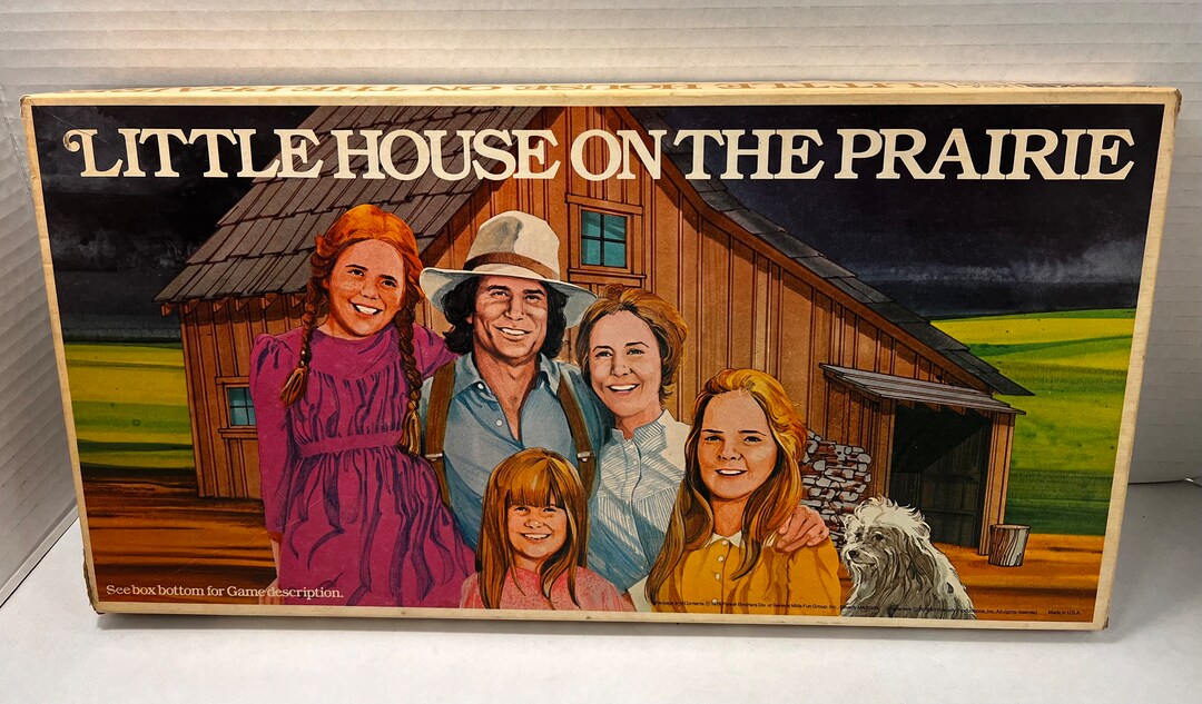 1978 Little House on the Prairie Board Game - Etsy