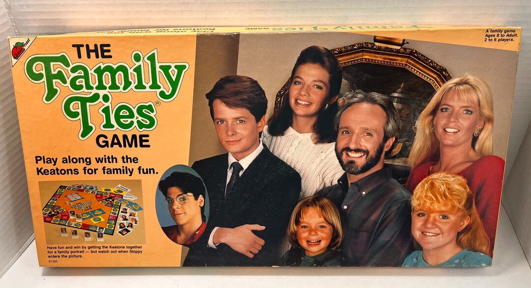 1987 the Family Ties Board Game - Etsy