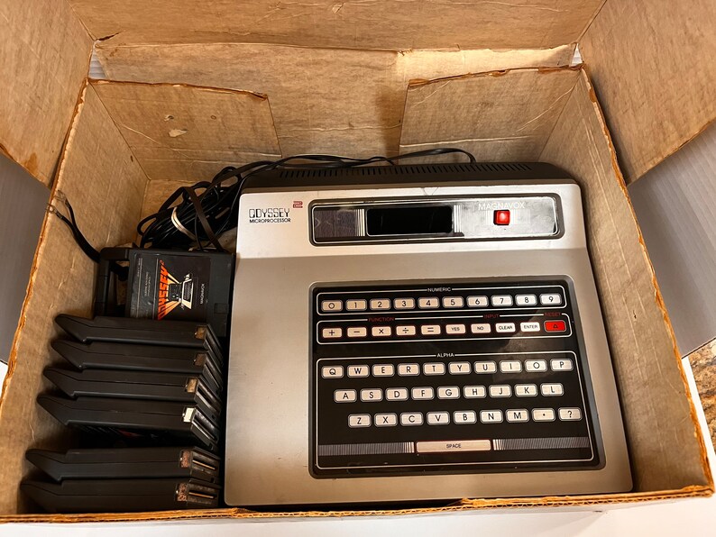 1978 Magnavox Odyssey 2 With Box and Games Tested and Working - Etsy