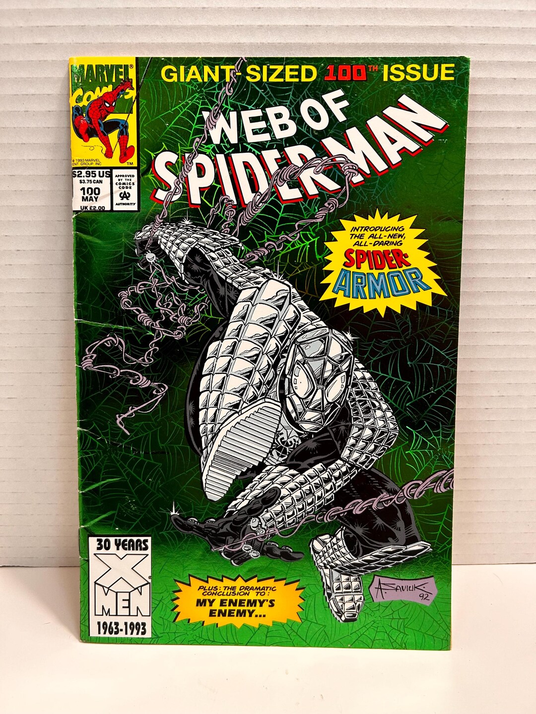 1993 Giant Sized 100th Issue Spider-man - Etsy
