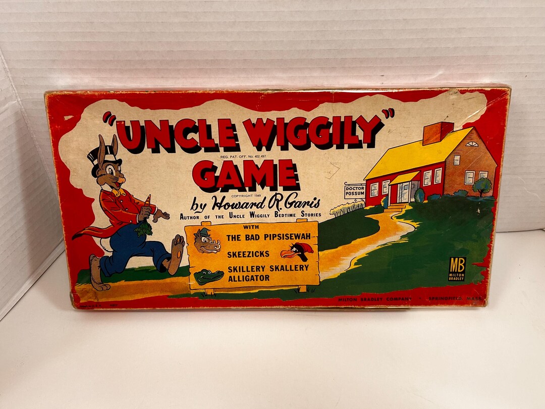 1949 Uncle Wiggilys Board Game - Etsy