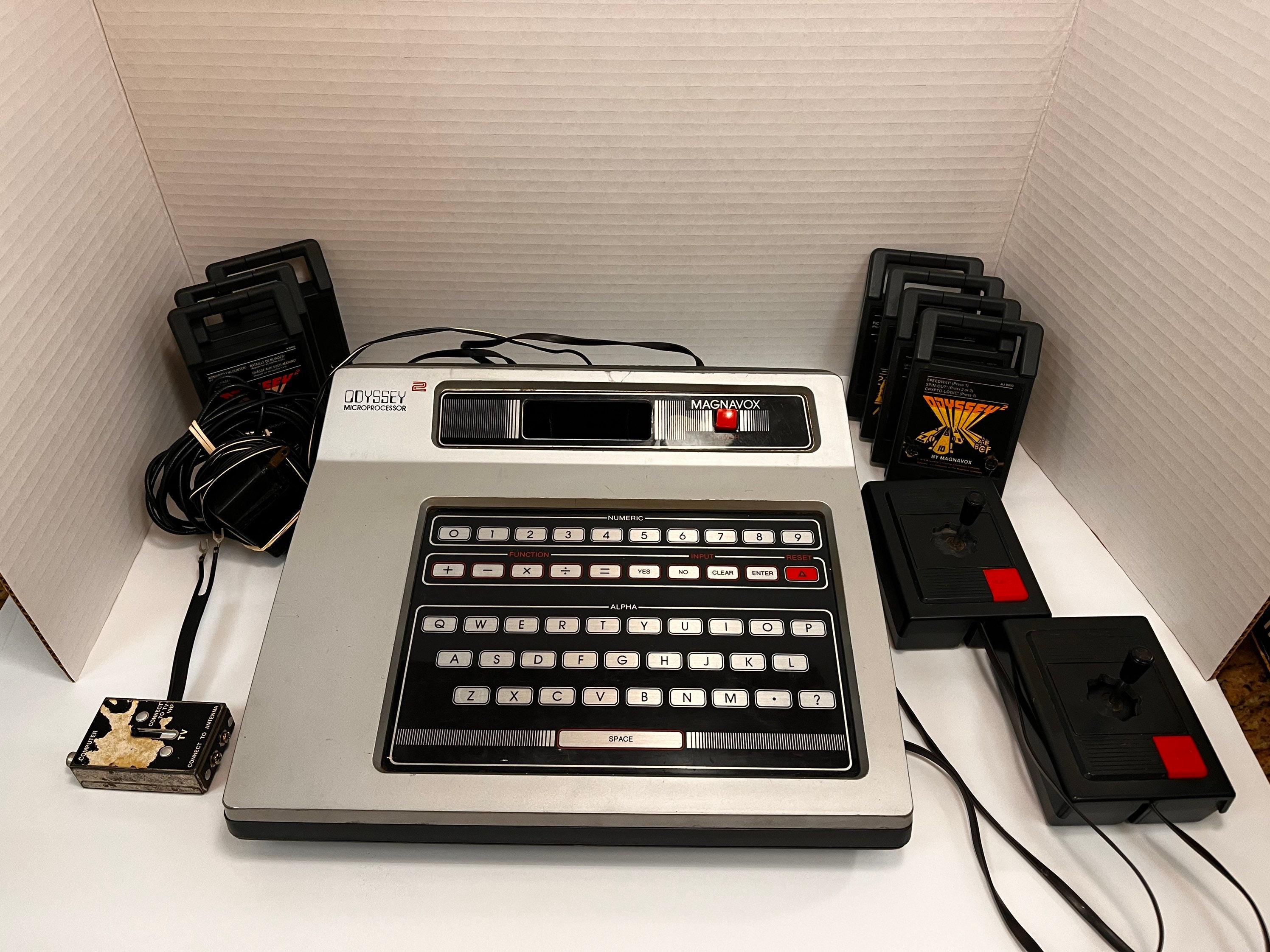 1978 Magnavox Odyssey 2 With Box and Games Tested and Working - Etsy