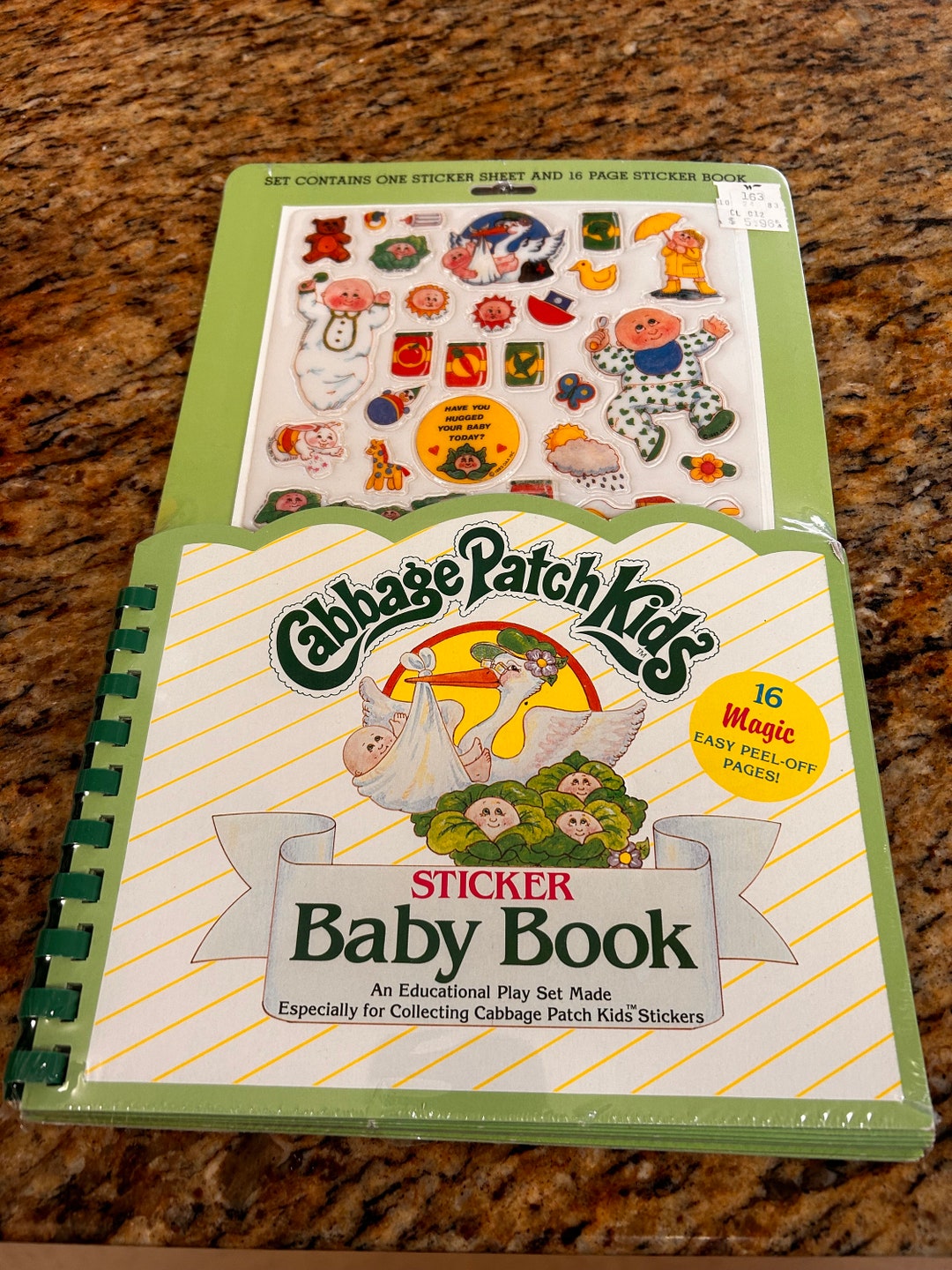 1983 Sealed Cabbage Patch Kids Sticker Book 16 Pages - Etsy