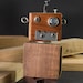 Handmade Wooden Robots, Made Out of Reclaimed Wood - Etsy
