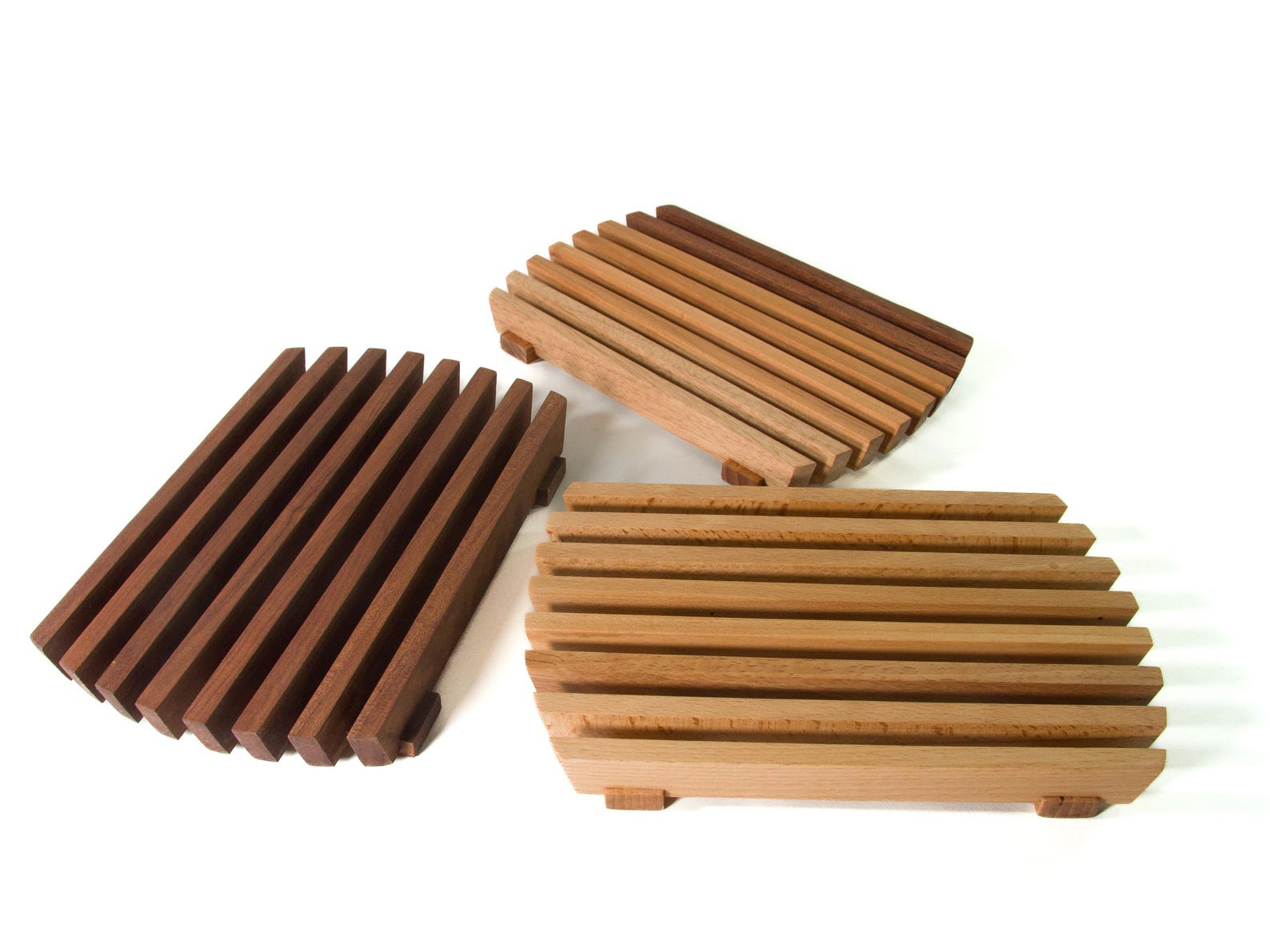 Small Wooden Trivets, Handmade Out of Reclaimed Oak Wood - Etsy