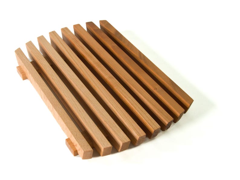 Small Wooden Trivets, Handmade Out of Reclaimed Oak Wood - Etsy