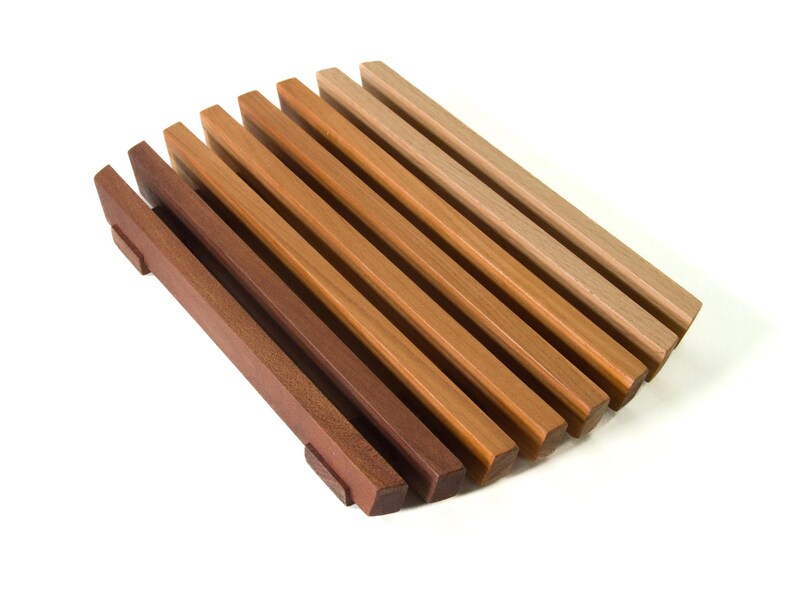 Small Wooden Trivets, Handmade Out of Reclaimed Oak Wood - Etsy
