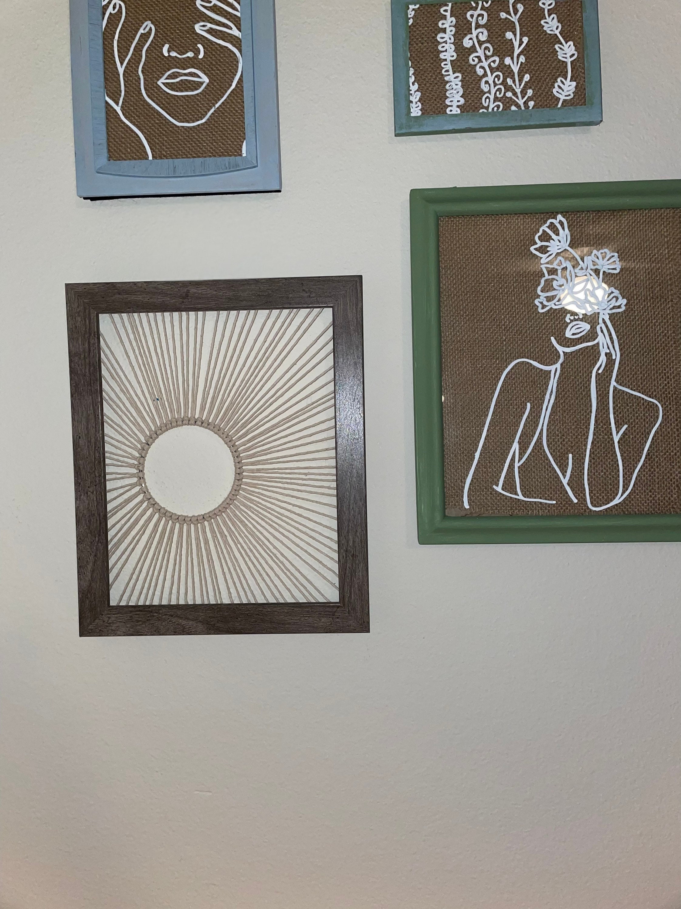 Boho Stringed Frame - Etsy