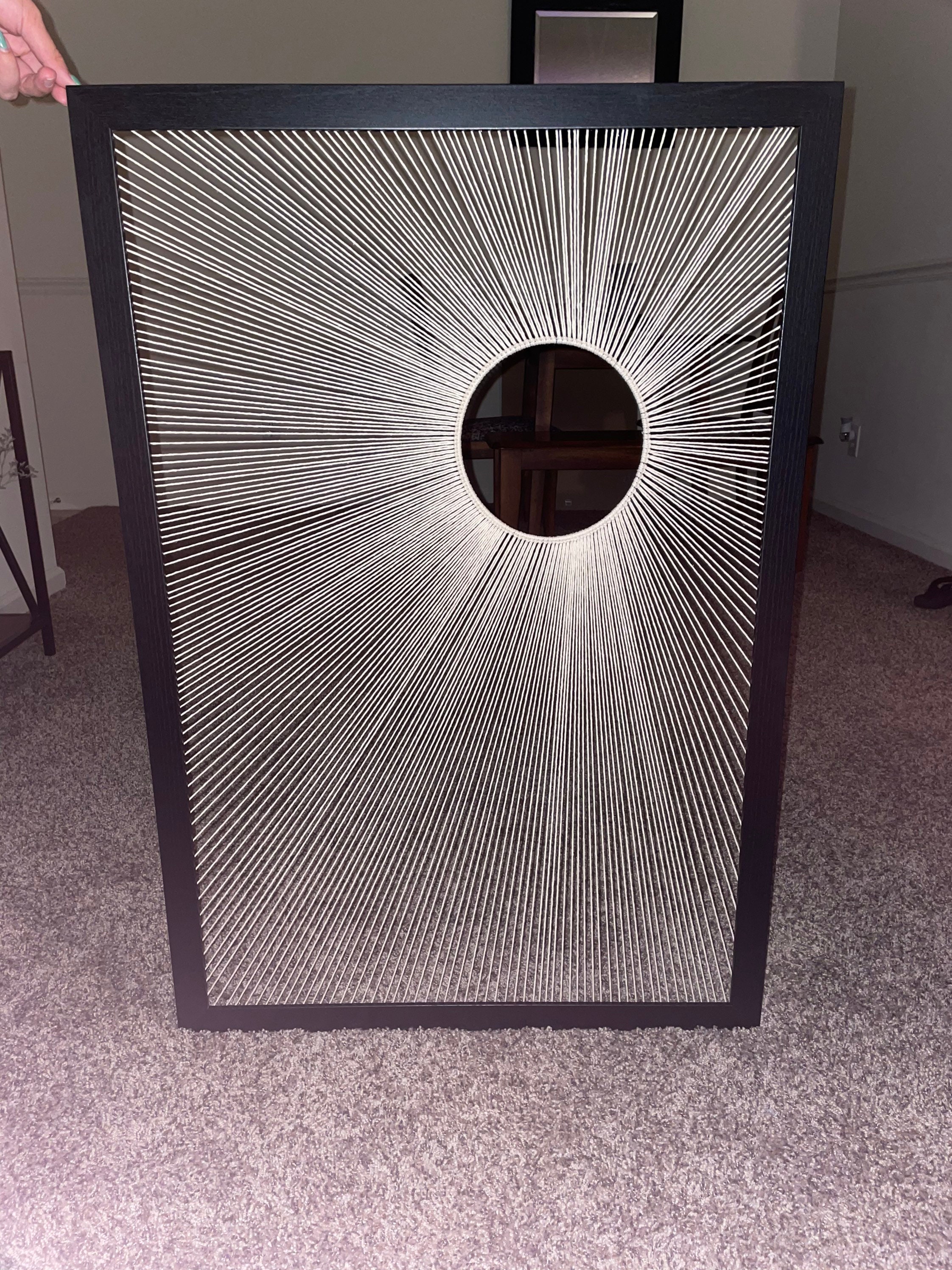 Boho Stringed Frame - Etsy