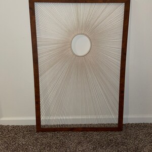 Boho Stringed Frame - Etsy