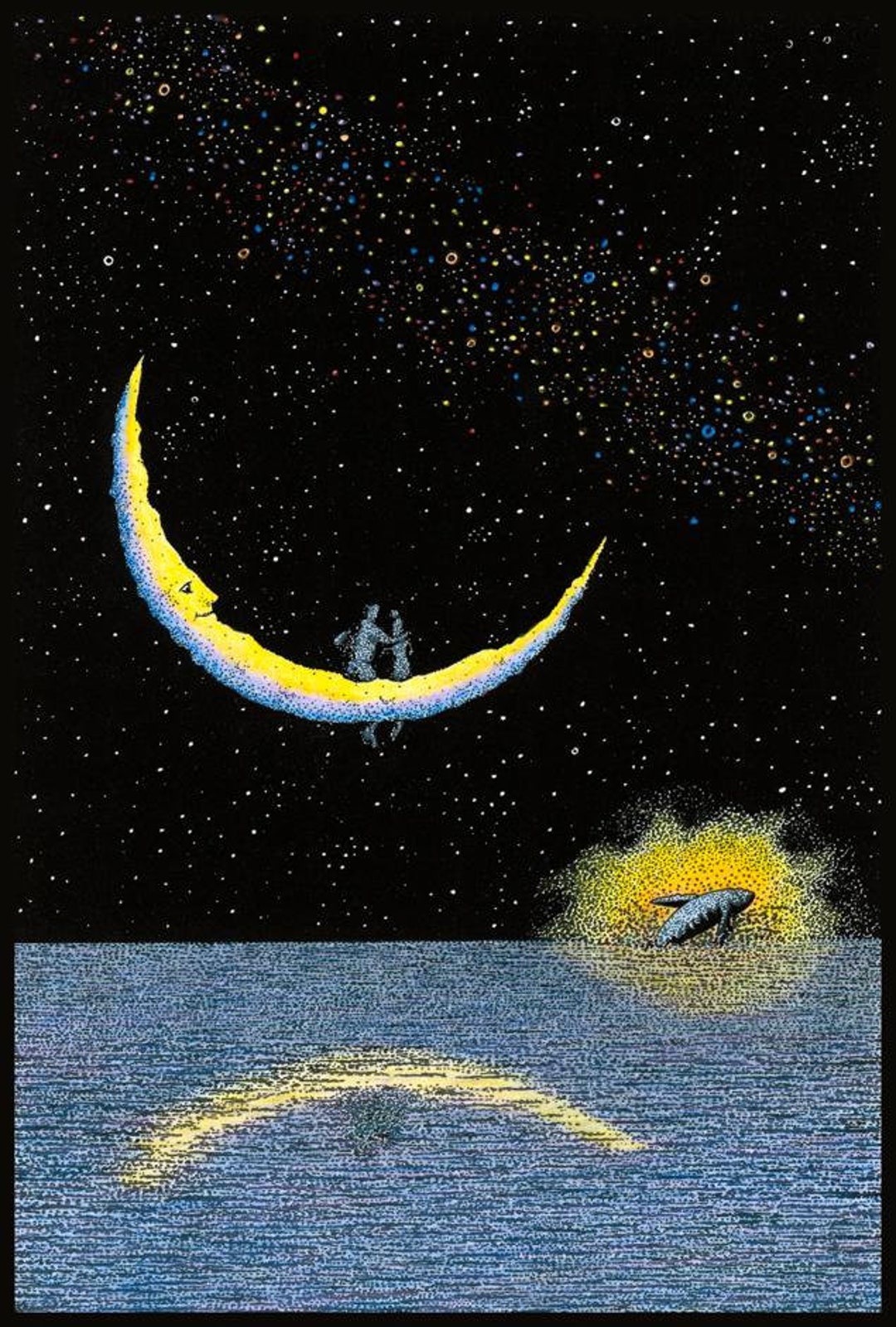 SLIVER MOON Limited Edition Archival Fine-art Print - Etsy