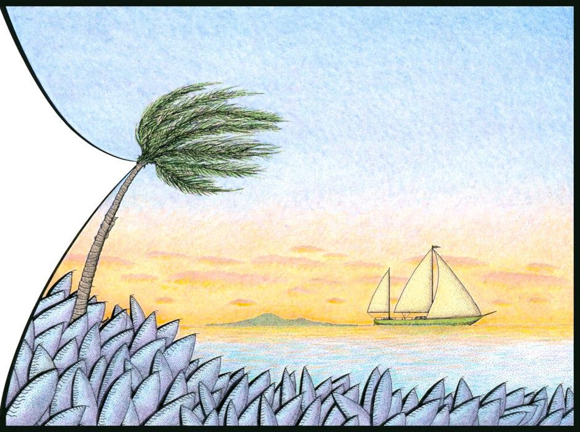 GATHERING WIND Greeting Card 10 Pack - Etsy