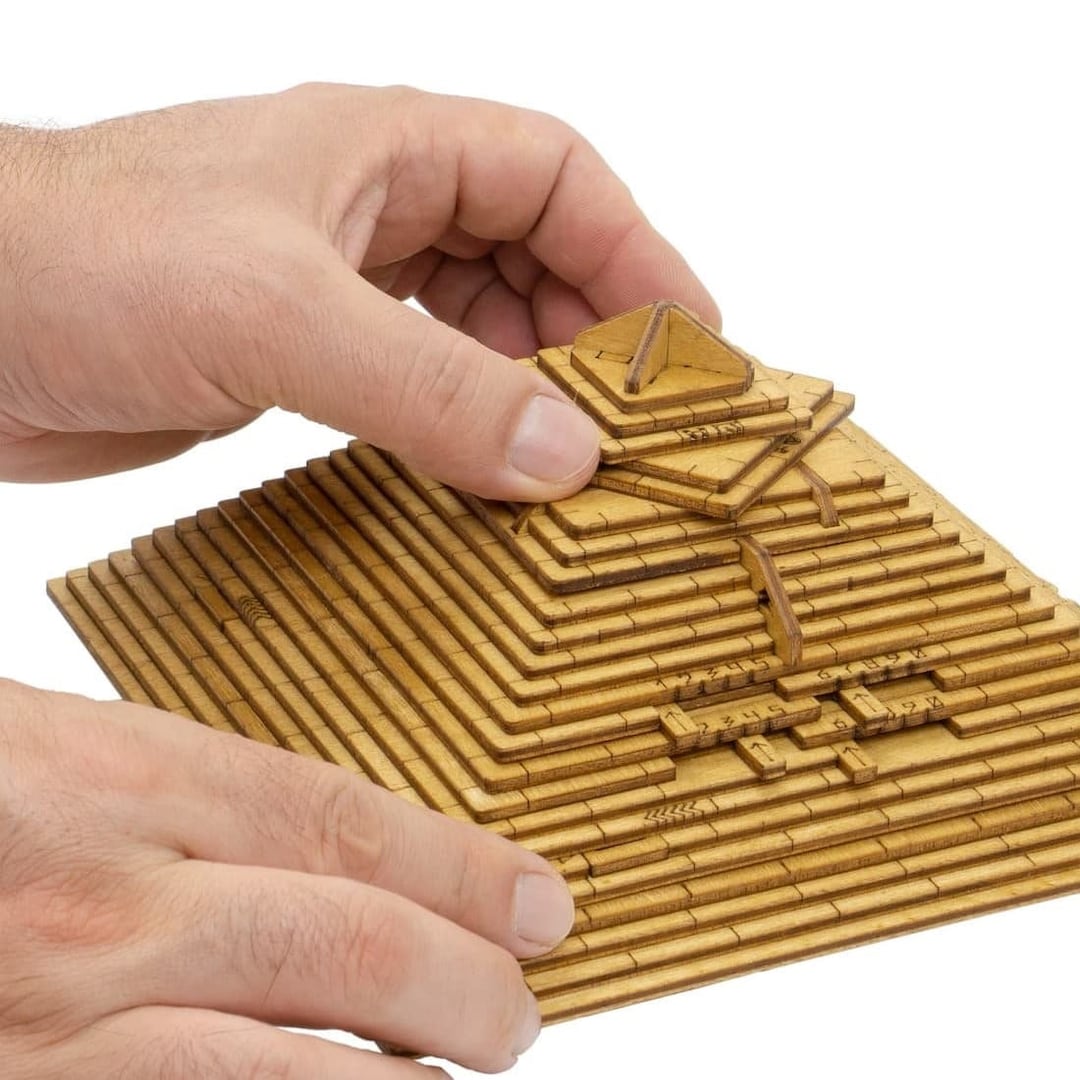 Quest Pyramid Puzzle - Challenging Multi Step Sequential Puzzle Box ...