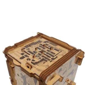 Cluebox - Cambridge Labyrinth Puzzle Box - Etsy