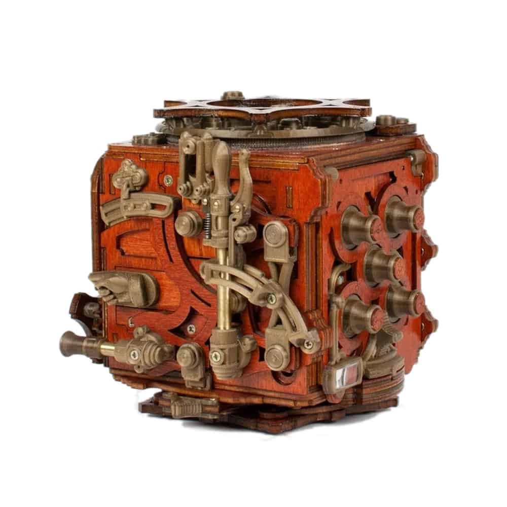 NKD Mecanigma Puzzle Box Kit - Build Your Own Steampunk Puzzle Box - Etsy