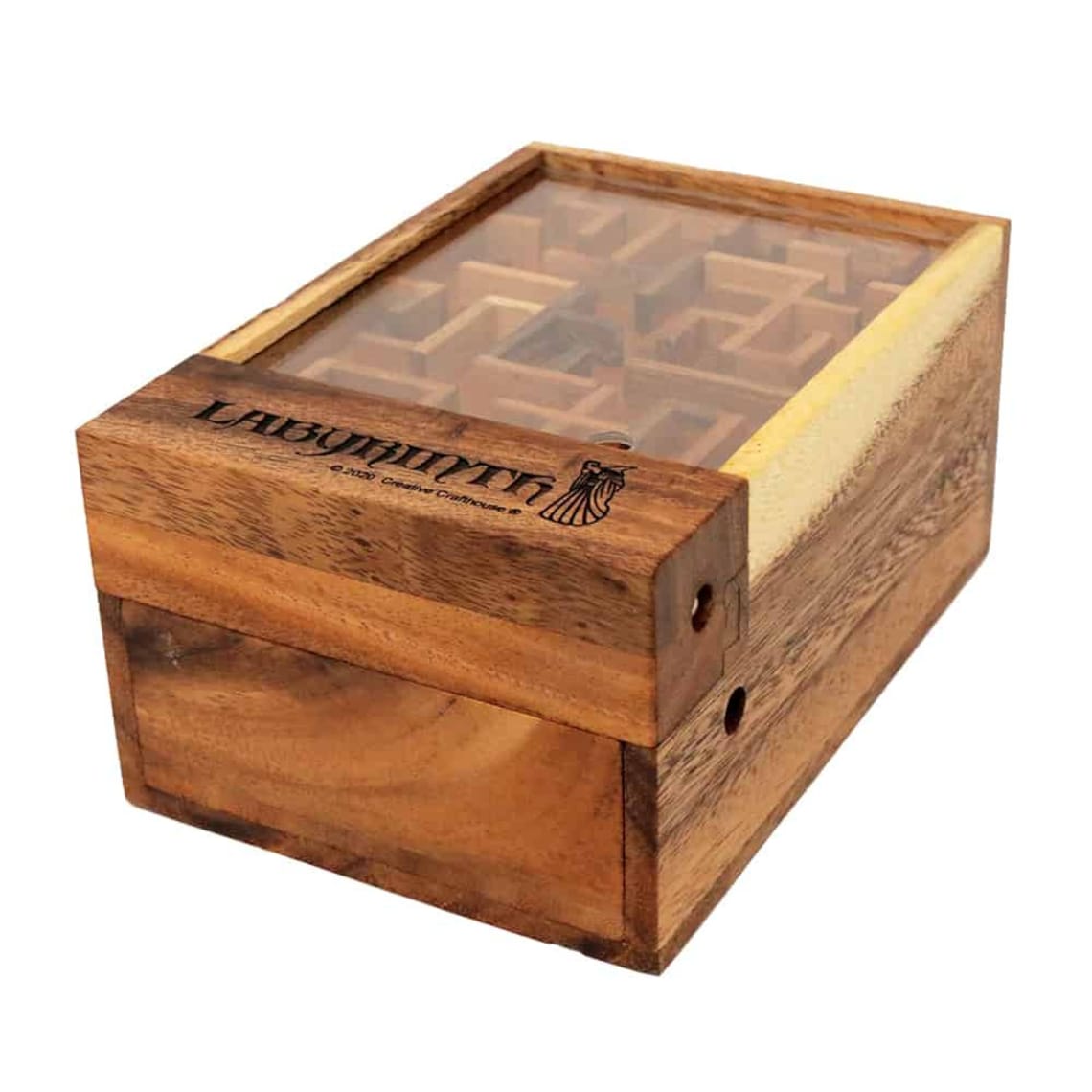 Labyrinth Puzzle Box Fun Maze Wooden Puzzle Box Secret Box Gift - Etsy
