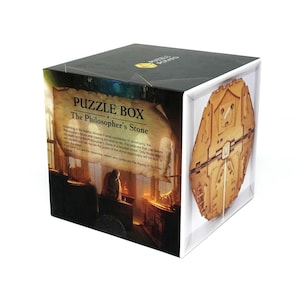 Philosopher's Stone Puzzle Box - Metal - Challenging Multi Step Sequential Puzzle Box - Escape ...