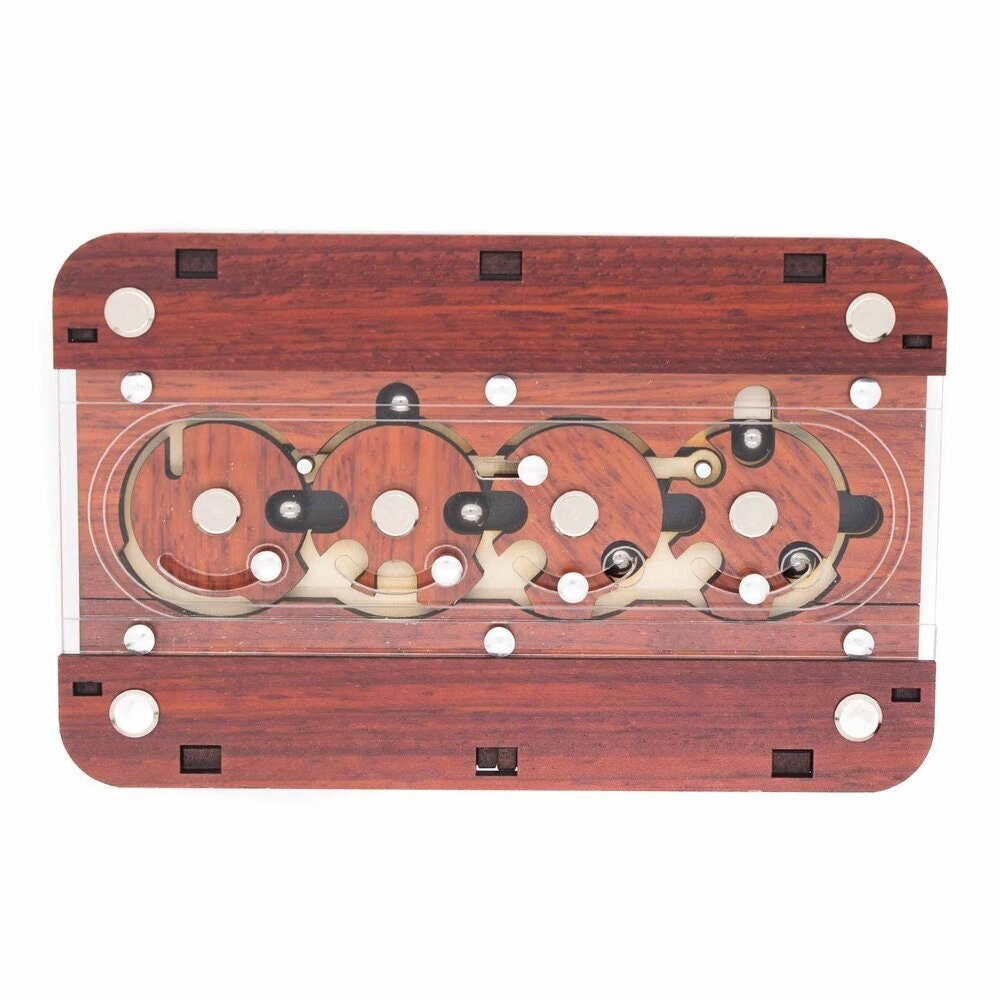 Viking Puzzle Box - Handmade Puzzle Box - Maze Secret Lock Box - Great ...