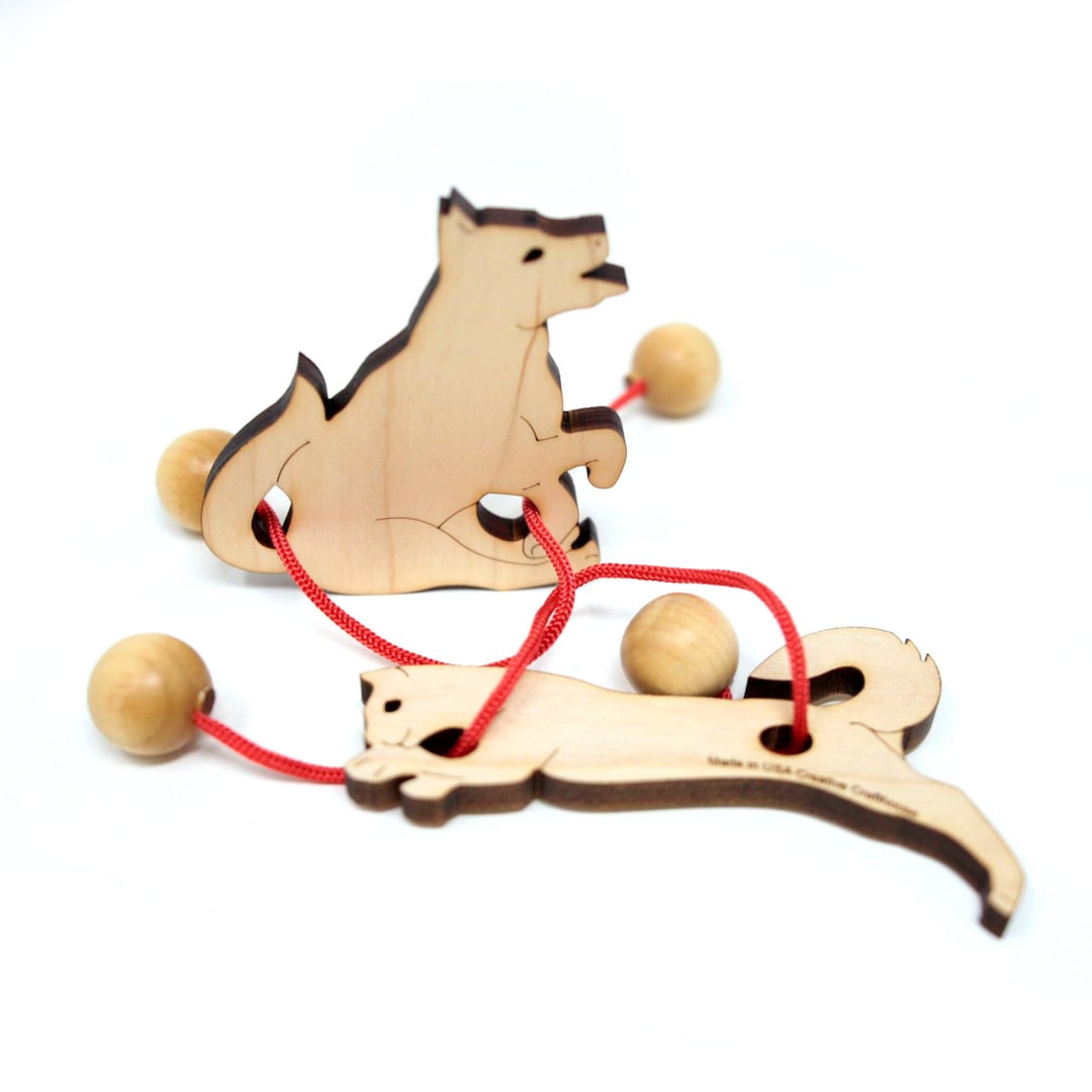 Double Trouble String Puzzle - Etsy