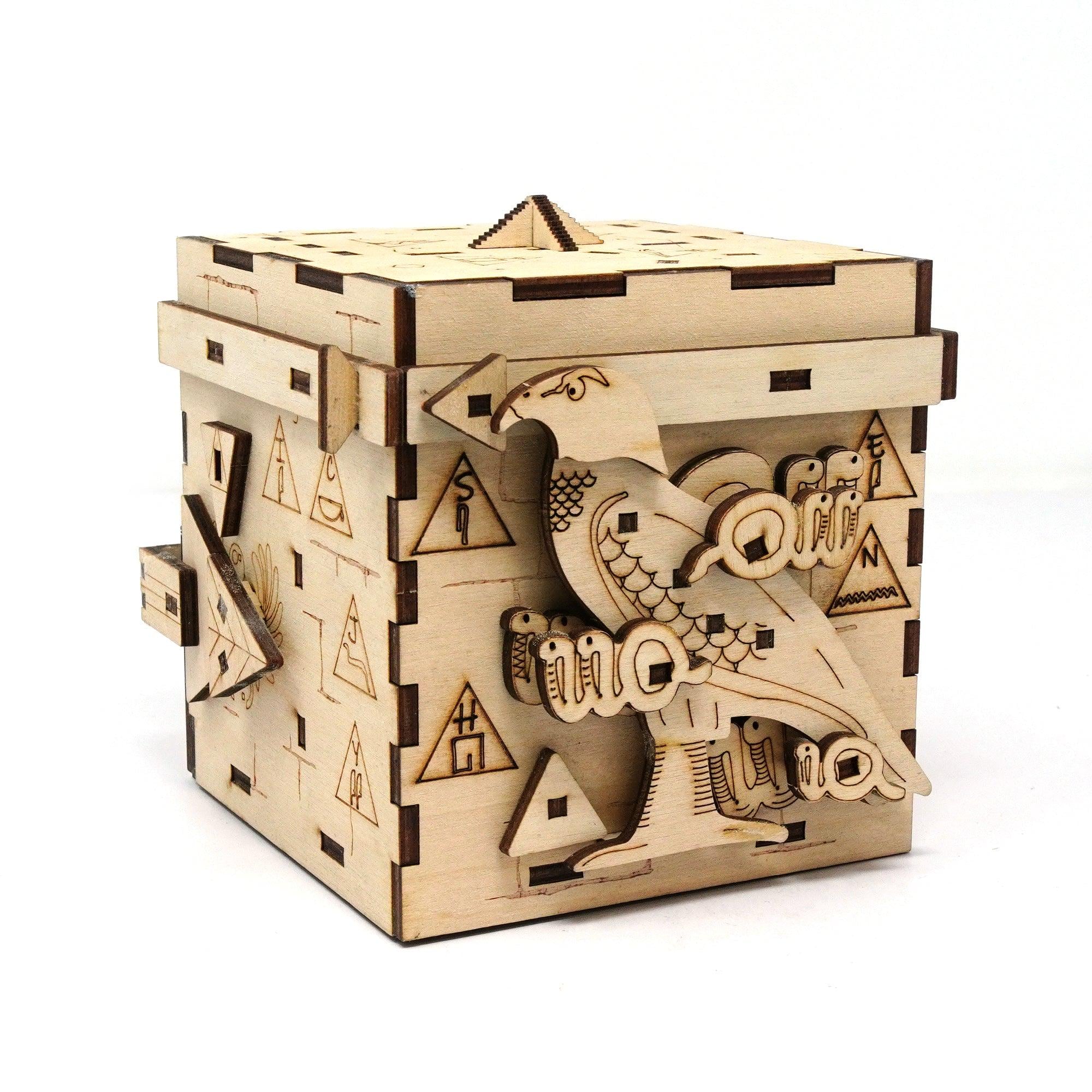 Pharaoh's Secret Puzzle Box - Etsy