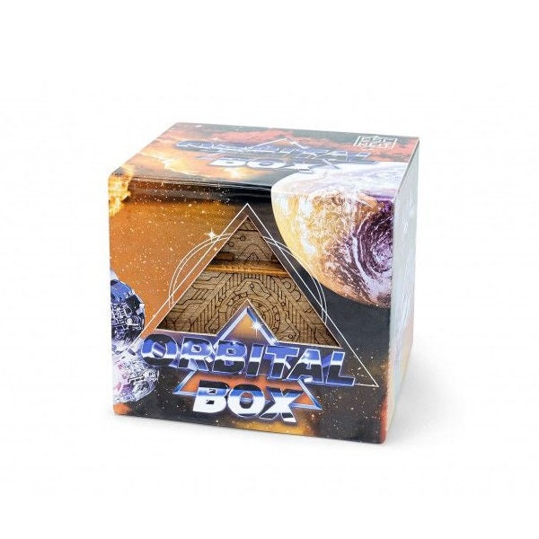 Orbital Puzzle Box - Space Themed Wooden Puzzle Box - Multi Step ...