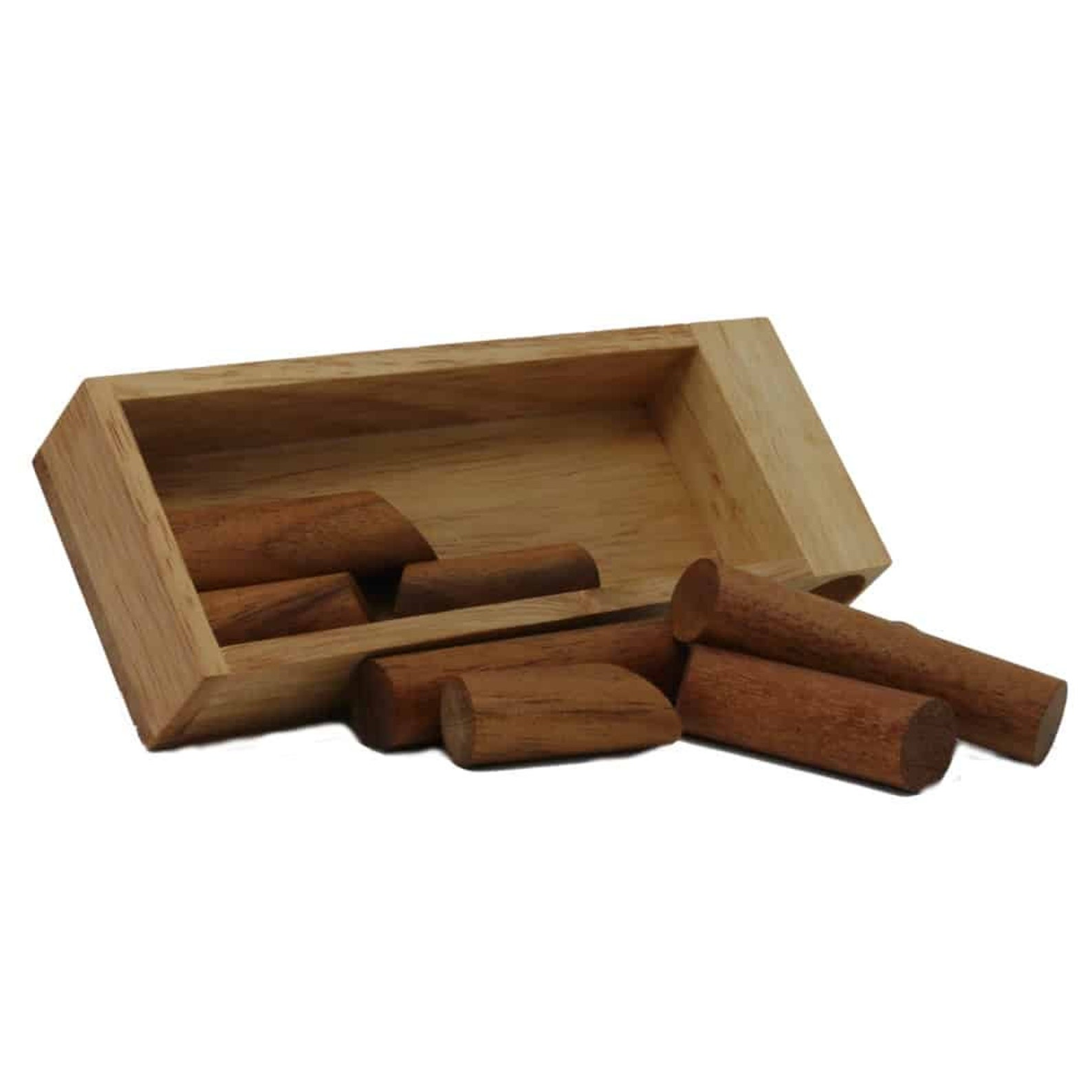 Log Jam Puzzle Handmade Wooden Puzzle Great Solution - Etsy