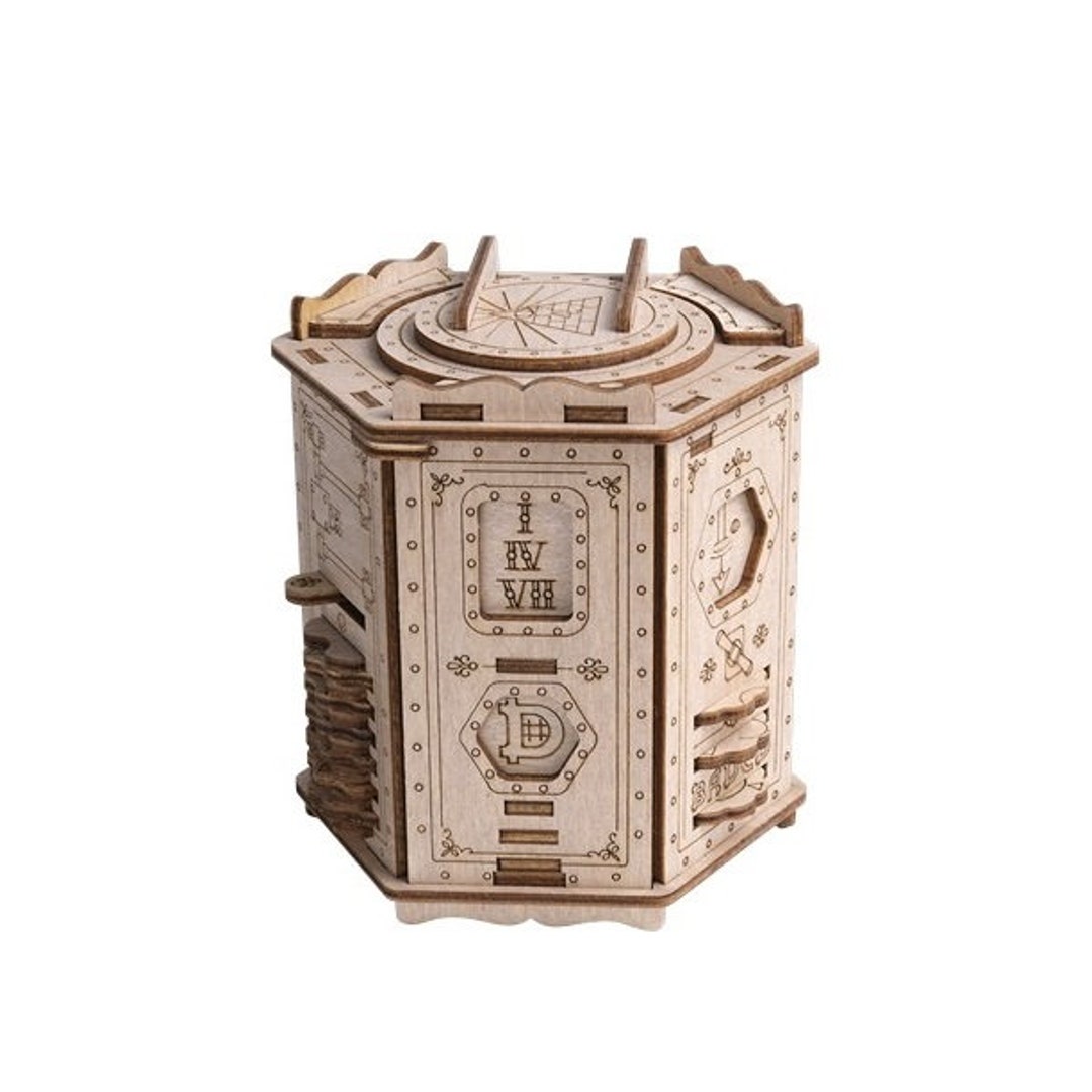 Fort Knox Pro Puzzle Box Challenging Multi Step Puzzle Box Ewcape Room ...