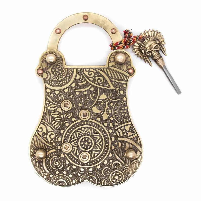 Super Lock Handmade Metal Lock Puzzle Weighs 1.5kg Very - Etsy