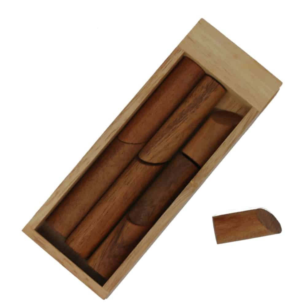 Log Jam Puzzle Handmade Wooden Puzzle Great Solution - Etsy