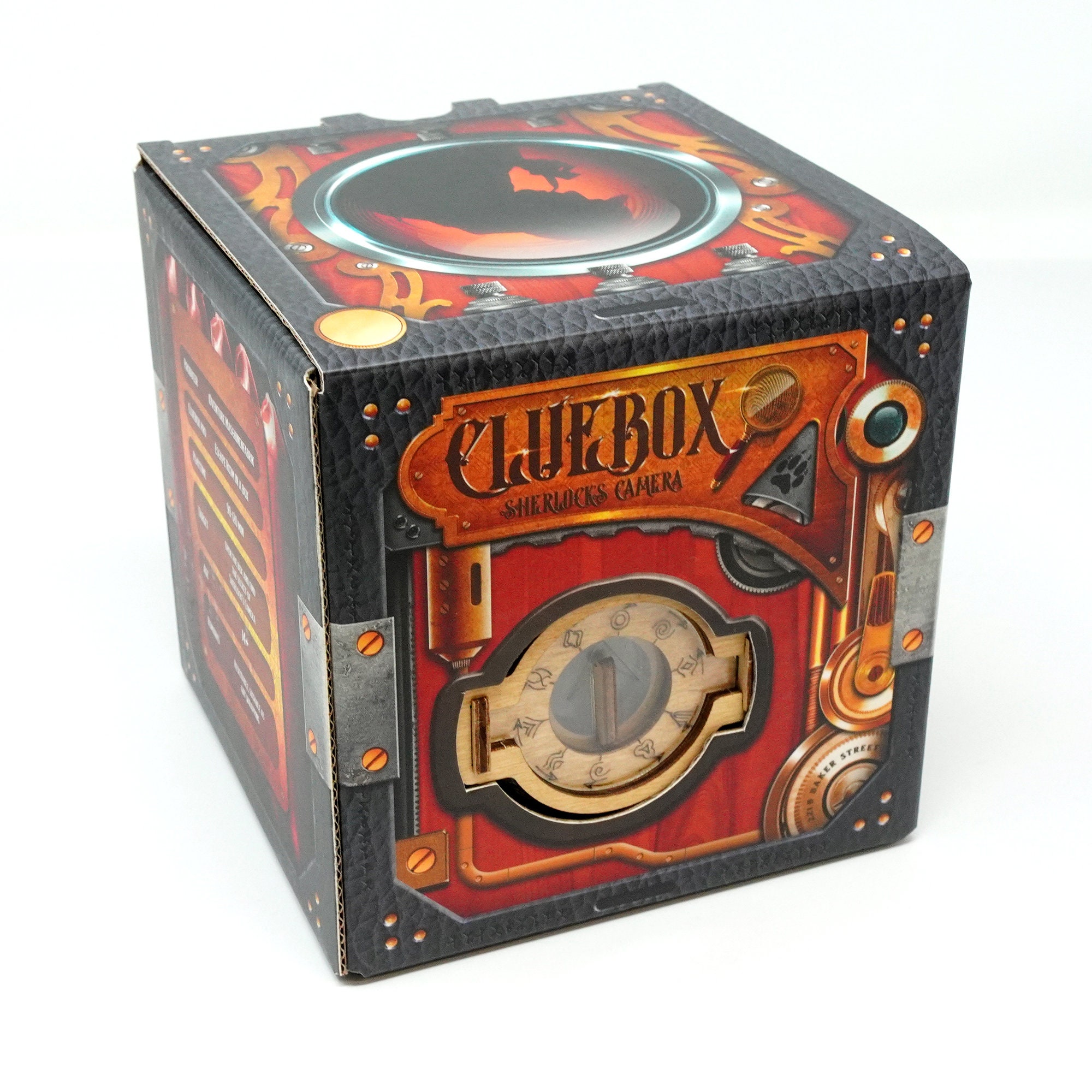 Cluebox - Sherlock's Camera Puzzle Box - Fun Multi Step Challenging ...