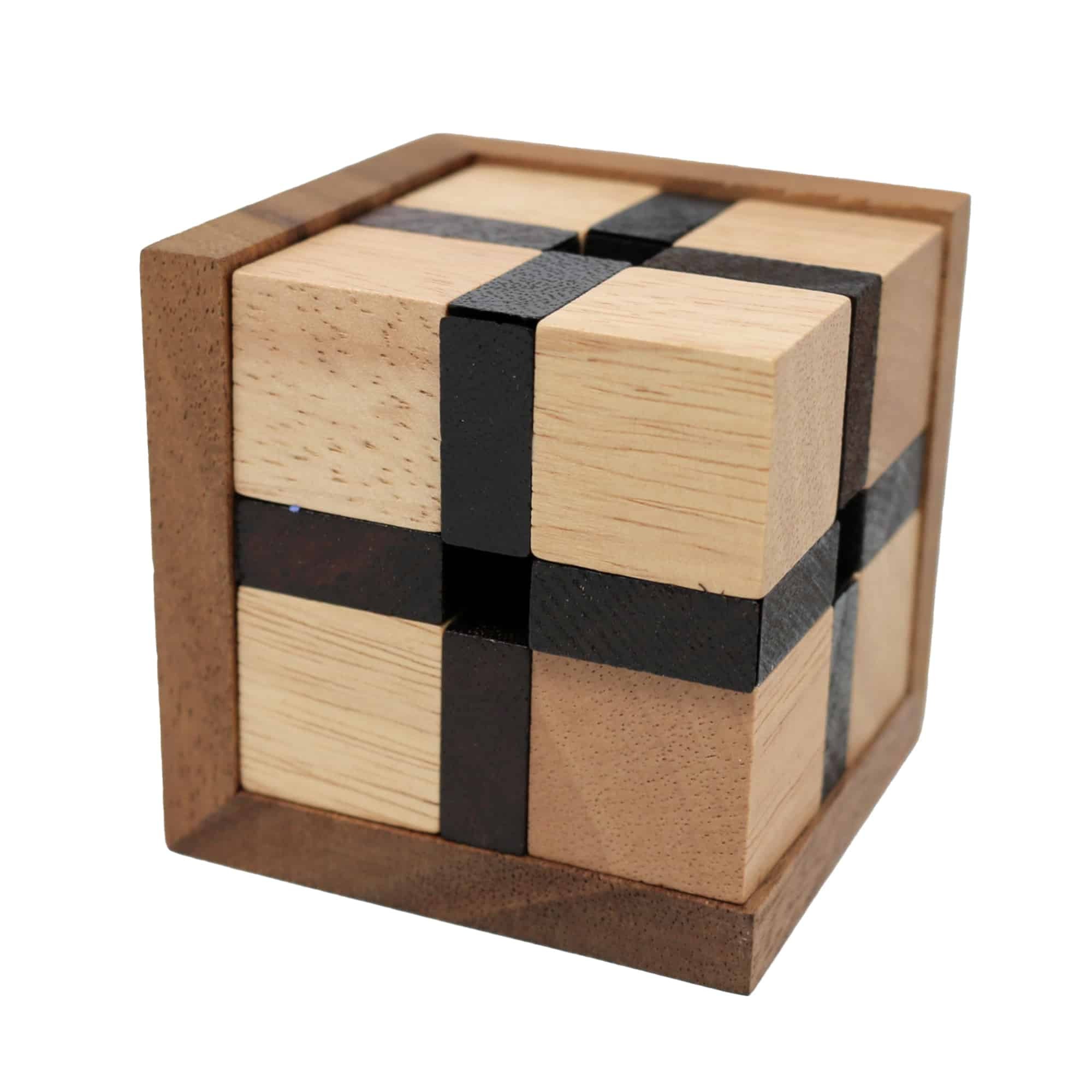Devils Cube - Interesting Wooden Puzzle - Hard Wood Puzzle - Great Gift ...