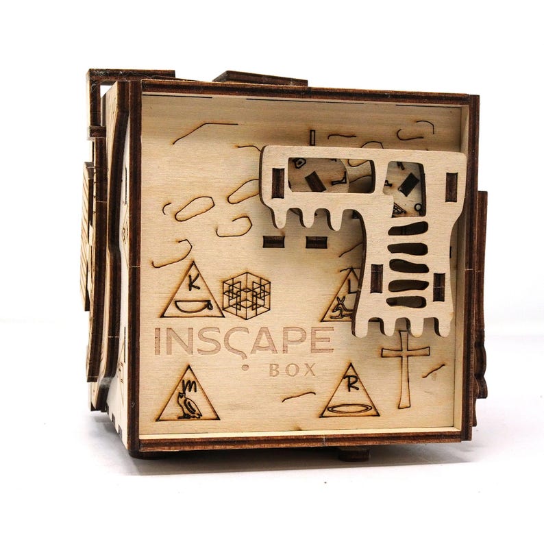 Pharaoh's Secret Puzzle Box - Etsy