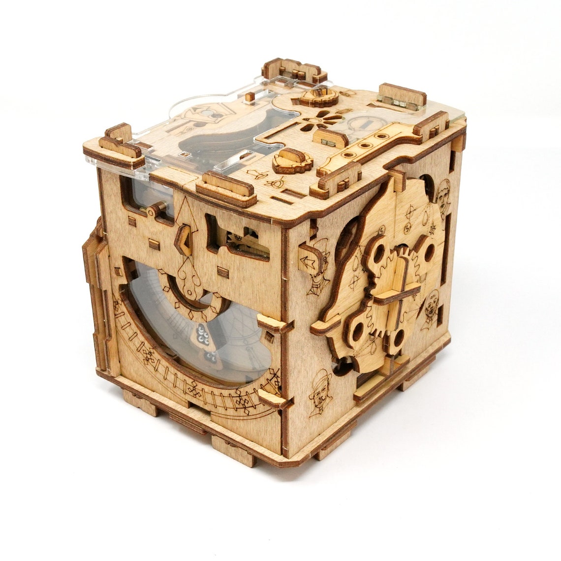 Cluebox - Sherlock's Camera Puzzle Box - Fun Multi Step Challenging ...
