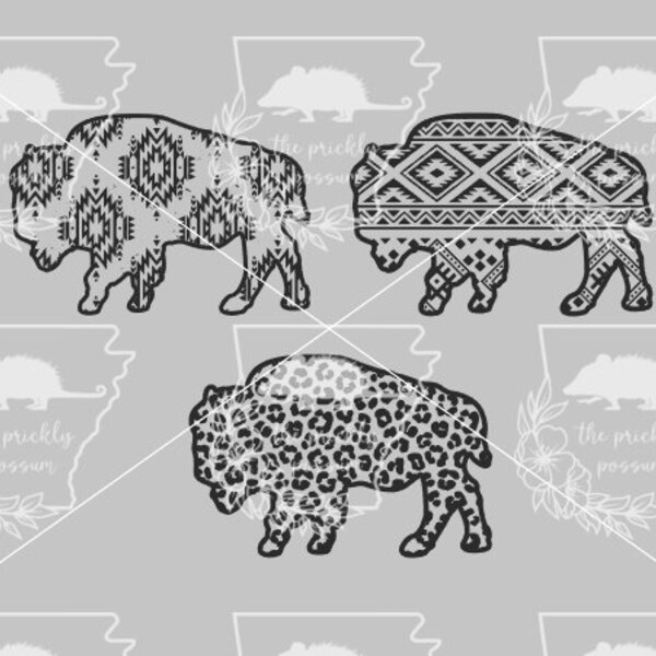 Aztec Buffalo Svg - Etsy