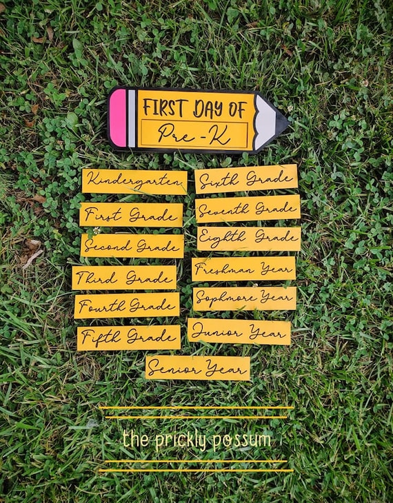 Reverse First and Last Day of School Sign - Etsy
