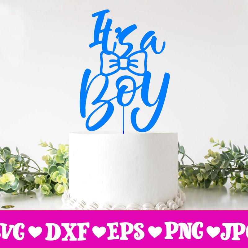 Boy Cake Topper - Etsy