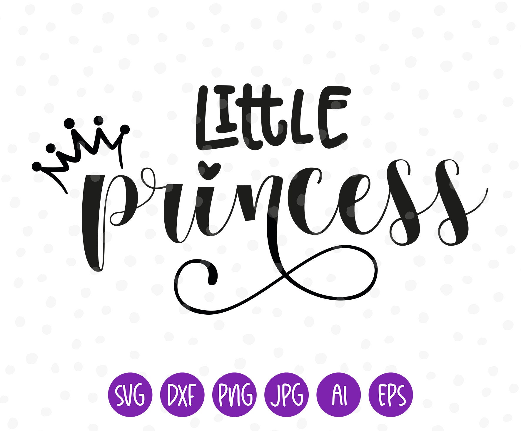 Little Princess Svg, Baby Svg Girl Svg, Baby Shower Svg, Png, Dxf ...