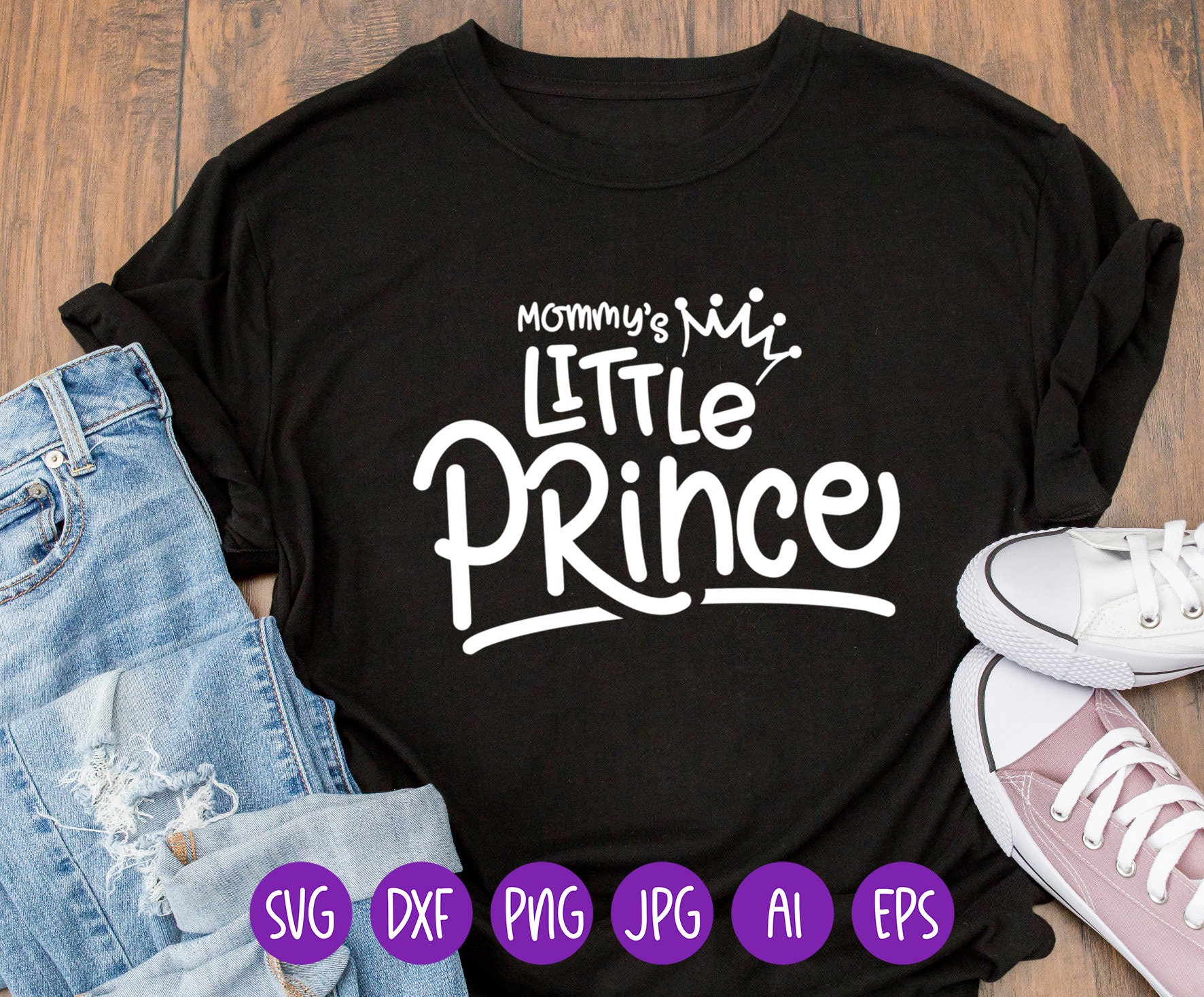 Mommy's Little Prince SVG, Mommy's Boy Svg, Dxf, Png Instant Download ...