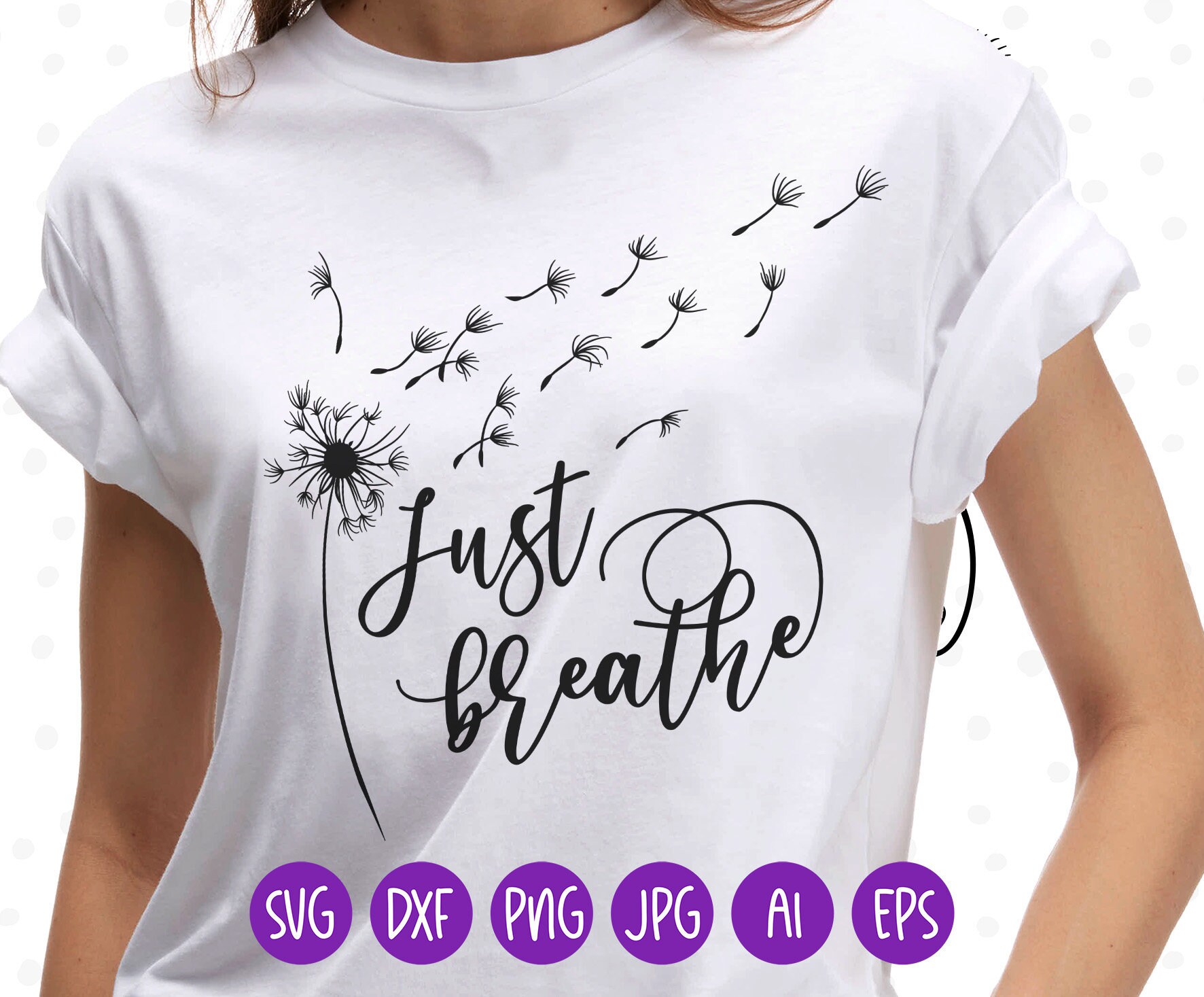 Just Breathe SVG, Breathing SVG, Yoga Breathe SVG, Health Svg ...