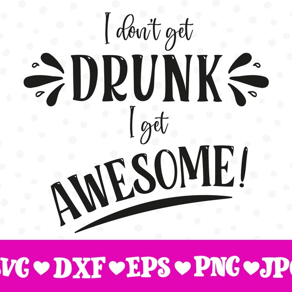 Drunk People Svg - Etsy
