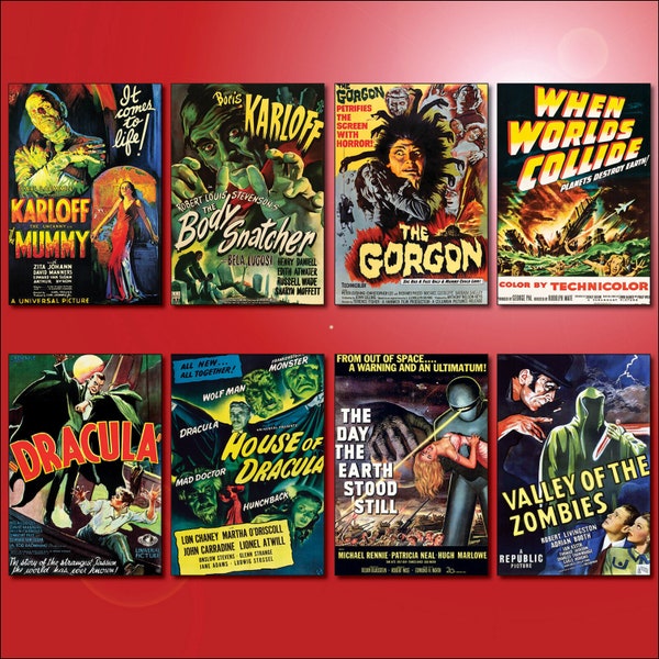 B Movie Posters - Etsy