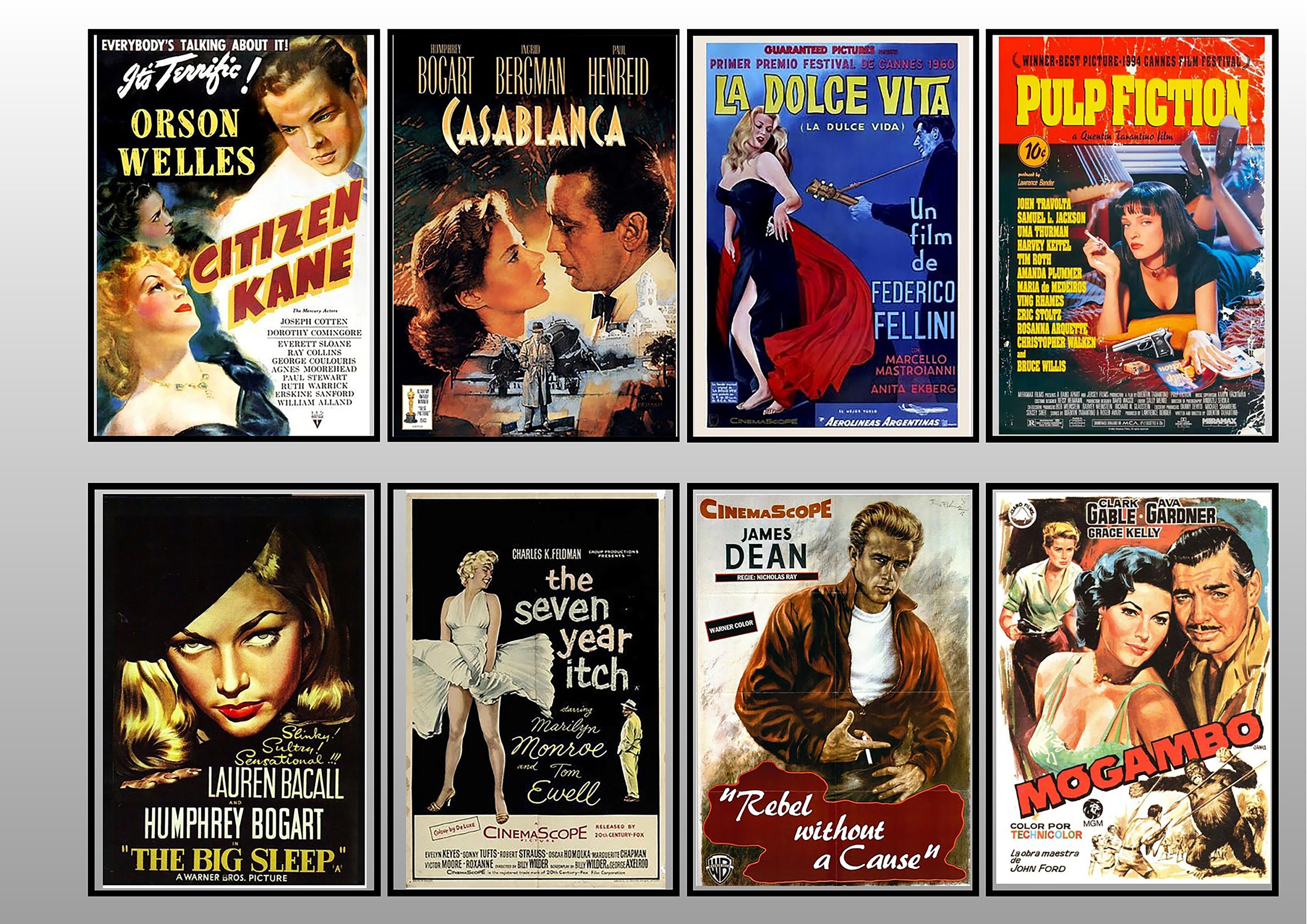 Classic Hollywood Movie Posters